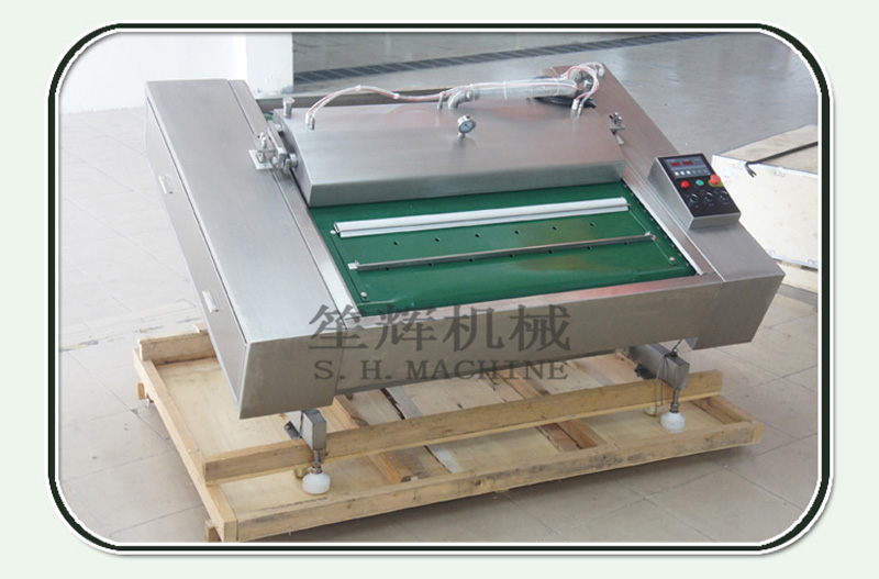 Continuous meat fish vacuum packaging machine food sealing machine ...