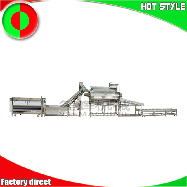 Automatic fish scaler fish sorting machine fish conveyor dace fish ...