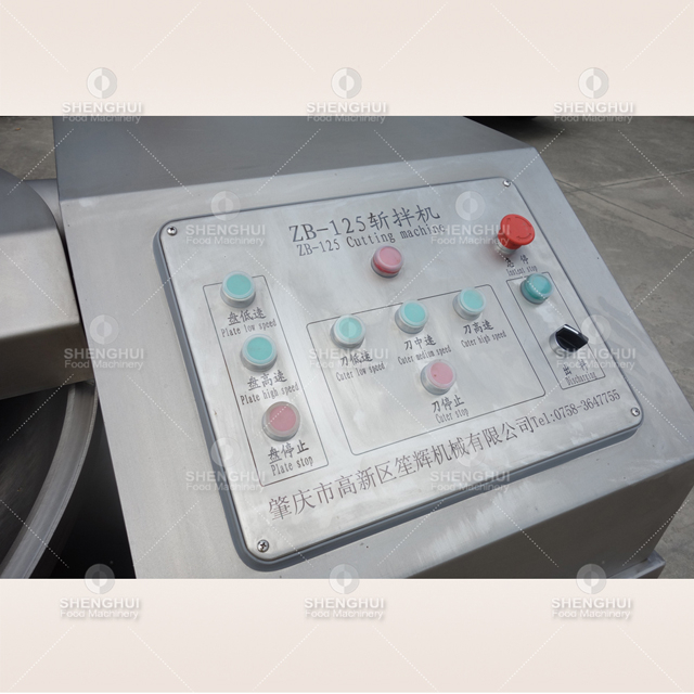 Large vertical food chopping machine mixer meat vegetable chopper ...
