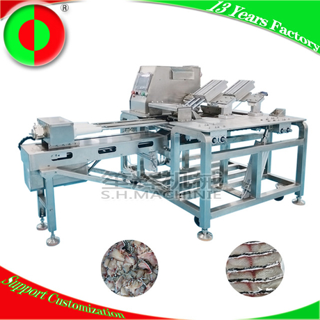 Large oblique fish fillet machine meat slicing machine meat slicer food ...