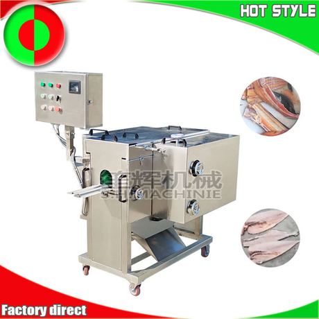 Automatic fish fillet cutter seafood processing equipment kitchen ...
