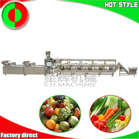 Fruit and vegetable processing machine - Buy sorting production line ...